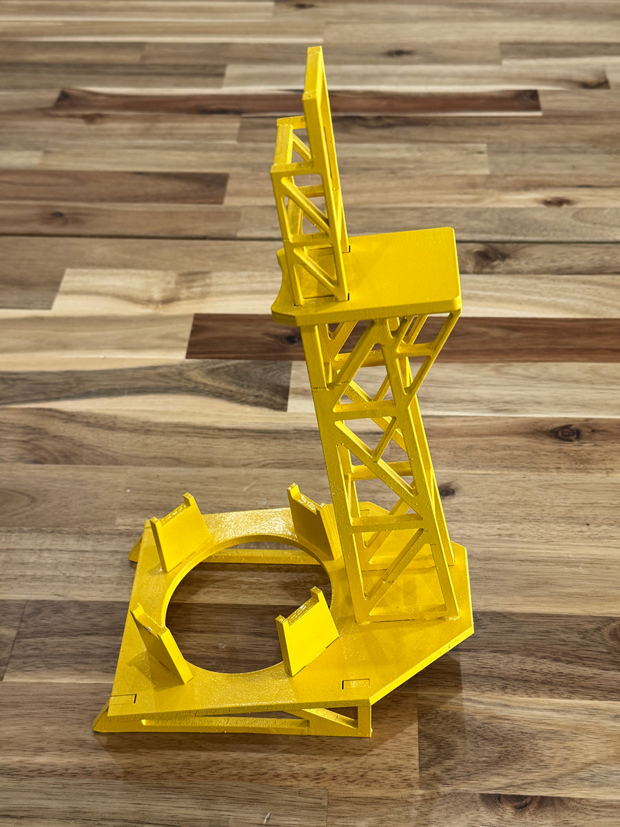 Display stand for the Estes 1/45 scale Little Joe II kit.| Galactic ...